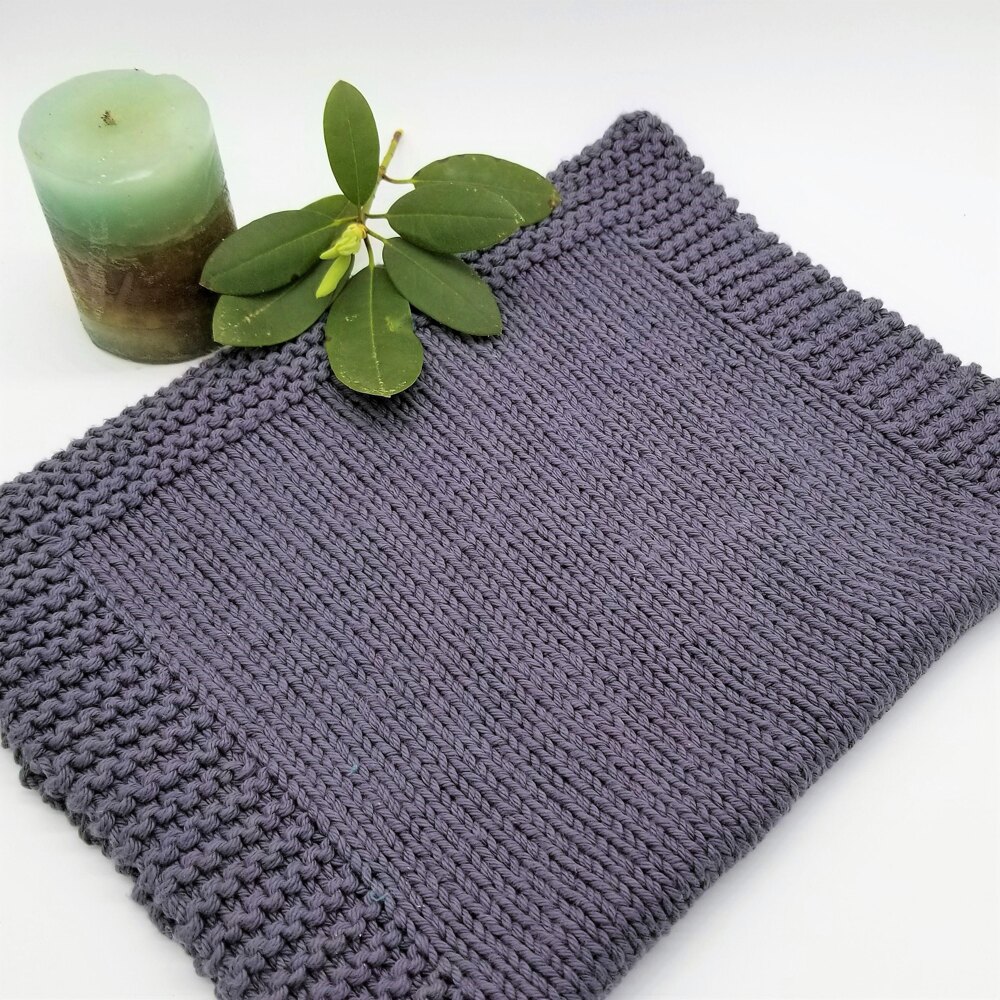 Hand Towel Knitting Pattern