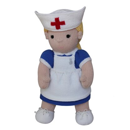 Nurse (Knit a Teddy) Knitting pattern by Knitables | LoveCrafts