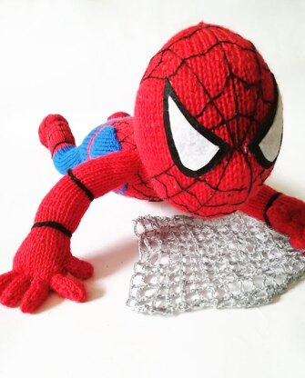 Spider-Man Knitting pattern by MamaKlaraToys | LoveCrafts