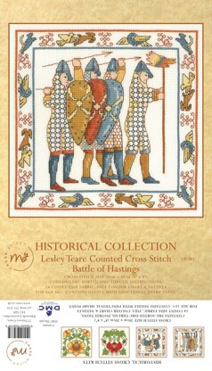 Creative World Of Crafts The Battle of Hastings Cross Stitch Kit - 20cm ...