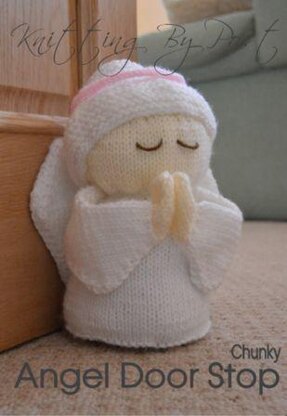 Angel Door Stop Knitting pattern by Knitting by Post | LoveCrafts