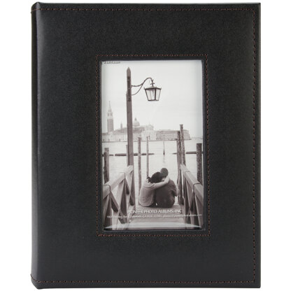 Pioneer Sewn Frame Photo Album 7"X9" - Black | LoveCrafts