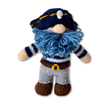 Captain Bluebeard Knitting pattern by Amanda Berry | LoveCrafts