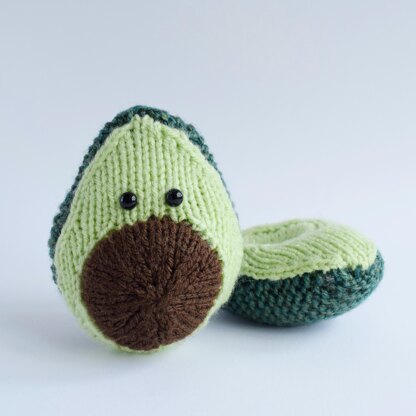 Avocado Knitting pattern by Amanda Berry | LoveCrafts