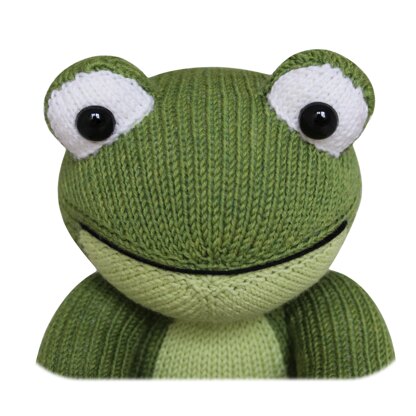 Frog (Knit a Teddy) Knitting pattern by Knitables | LoveCrafts