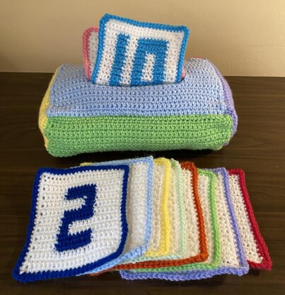 Sensory Learning Toy Crochet Pattern Crochet pattern by Teenie Crochets ...