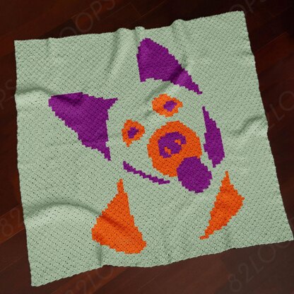 German Shepherd Blanket C2C Beginner-Friendly Throw CROCHET PATTERN Dog ...