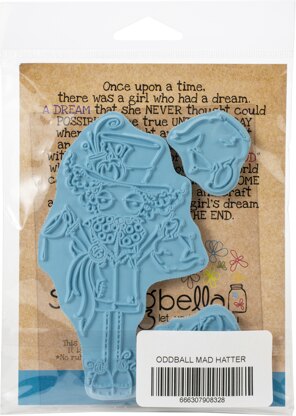 Stamping Bella Cling Stamps - Oddball Mad Hatter | LoveCrafts