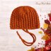 Easy Lace Baby Bonnet Knitting Pattern | LoveCrafts