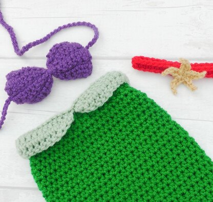 Ariel Mermaid Tail Set | LoveCrafts