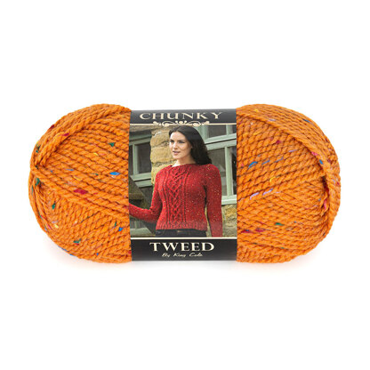 King Cole Chunky Tweed | Knitting Yarn & Wool | LoveCrafts