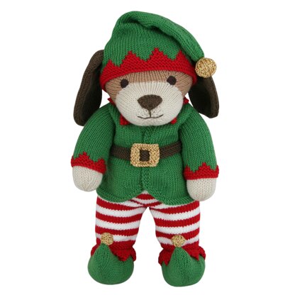 Elf Outfit (Knit a Teddy) Knitting pattern by Knitables | LoveCrafts