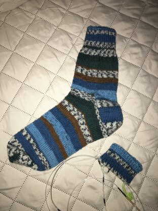 Very Vanilla Socks Knitting pattern by Jo-Anne Klim | Knitting Patterns ...