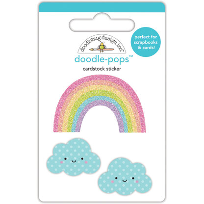 Doodlebug Doodle-Pops 3D Stickers - Fairy Tales Over The Rainbow ...